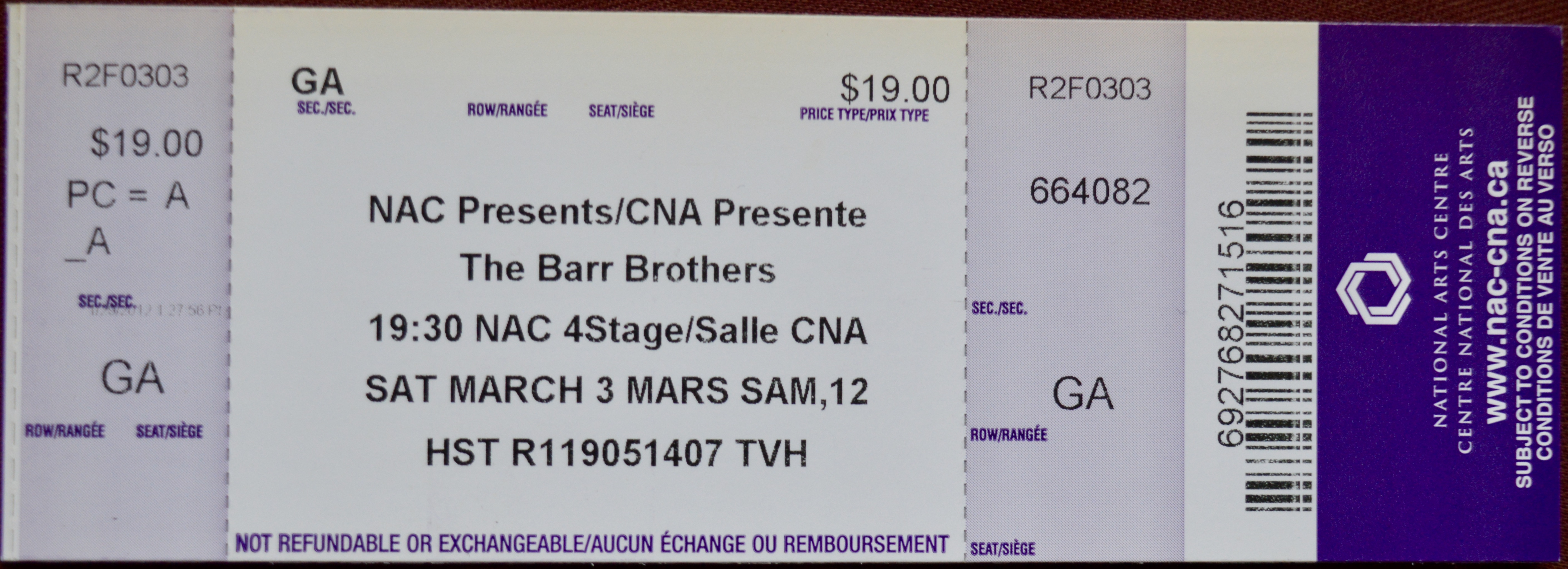 030312 The Barr Brothers, Ottawa, ON – Todd Man Out