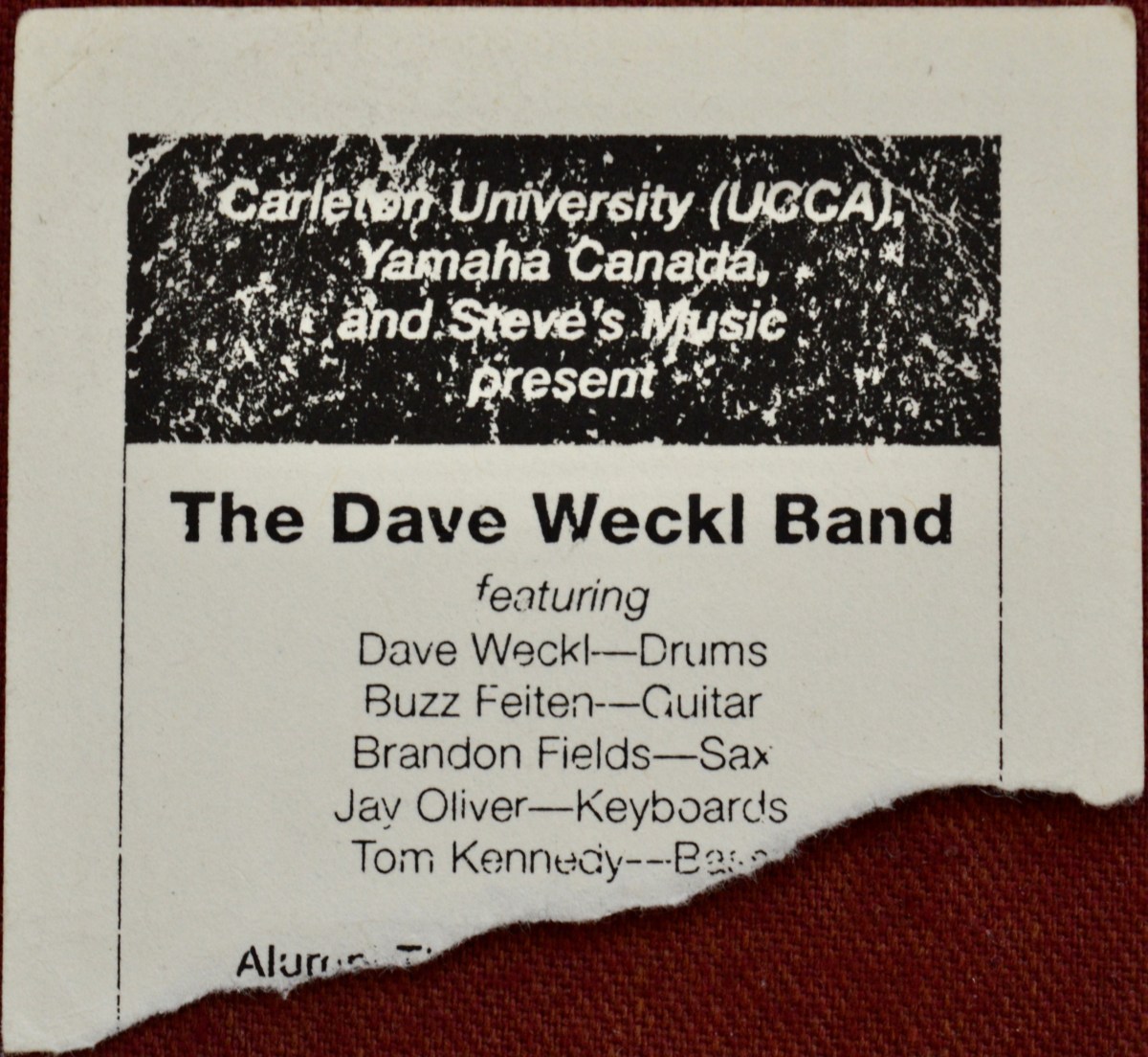 102599 The Dave Weckl Band (featuring Buzz Feiten), Ottawa, ON – Todd ...